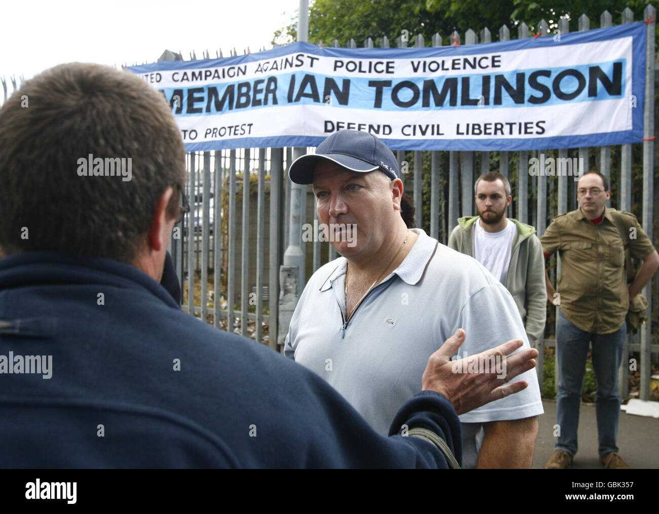 Bob Crow, general secretary of the RMT union and Millwall fan, shows ...