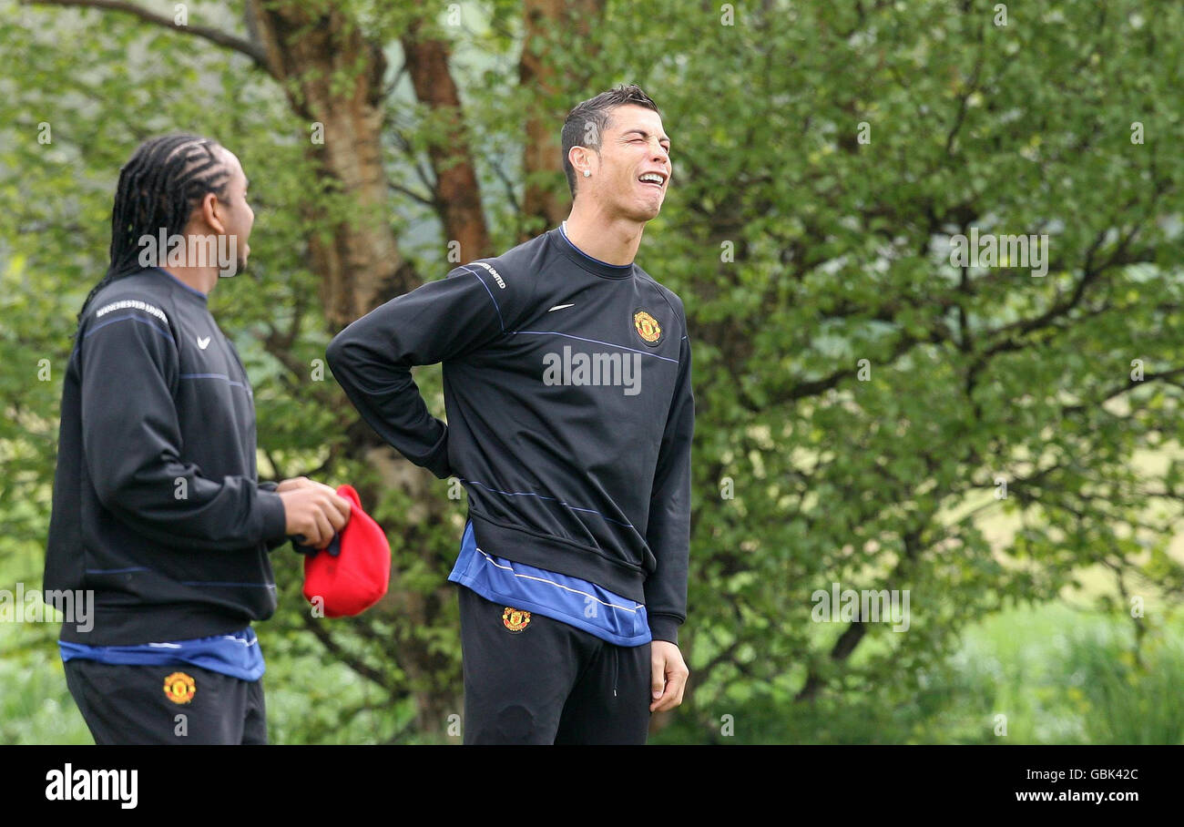 Soccer - Manchester United Training Session - Carrington Training ...
