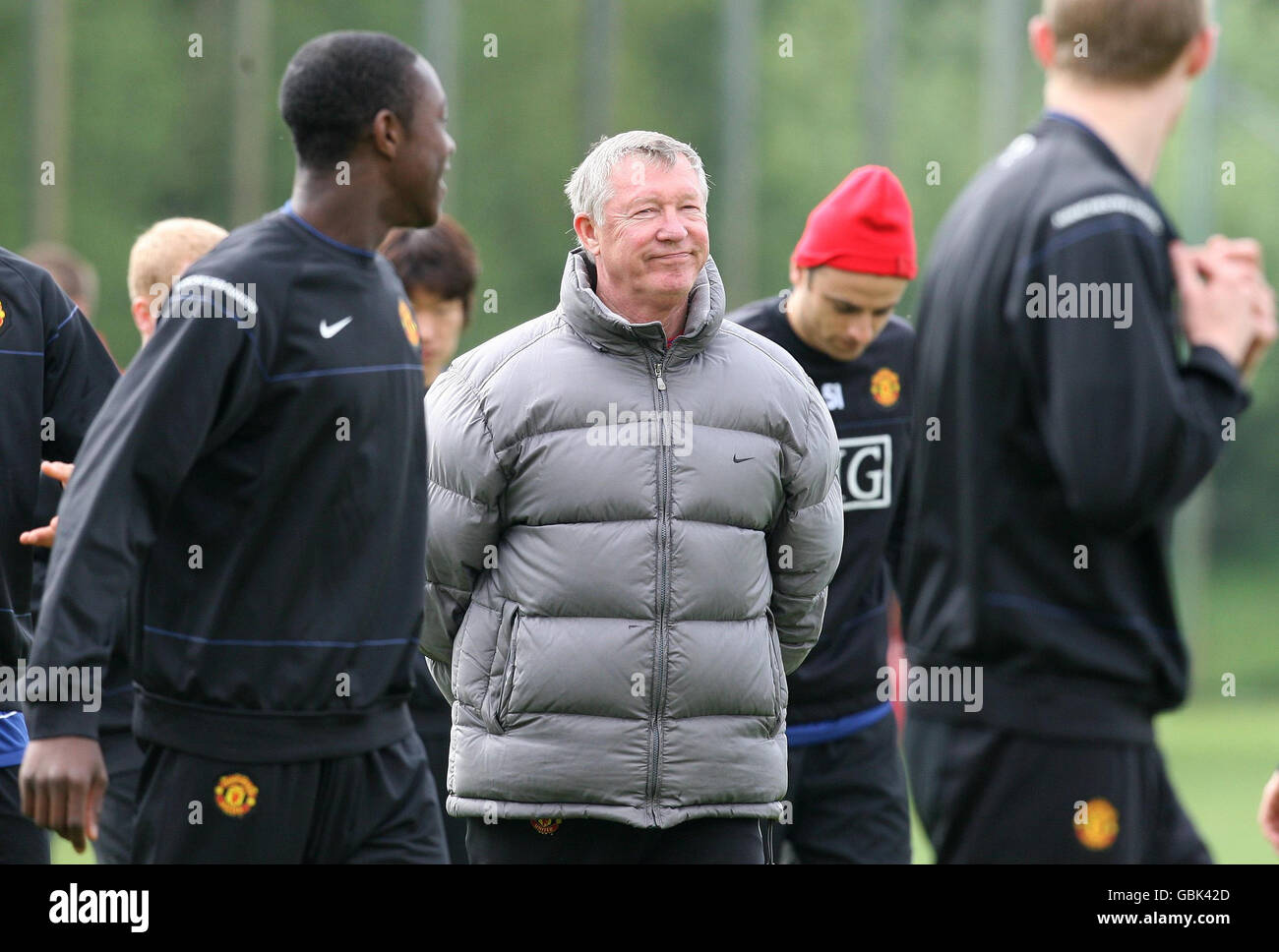 Soccer - Manchester United Training Session - Carrington Training ...
