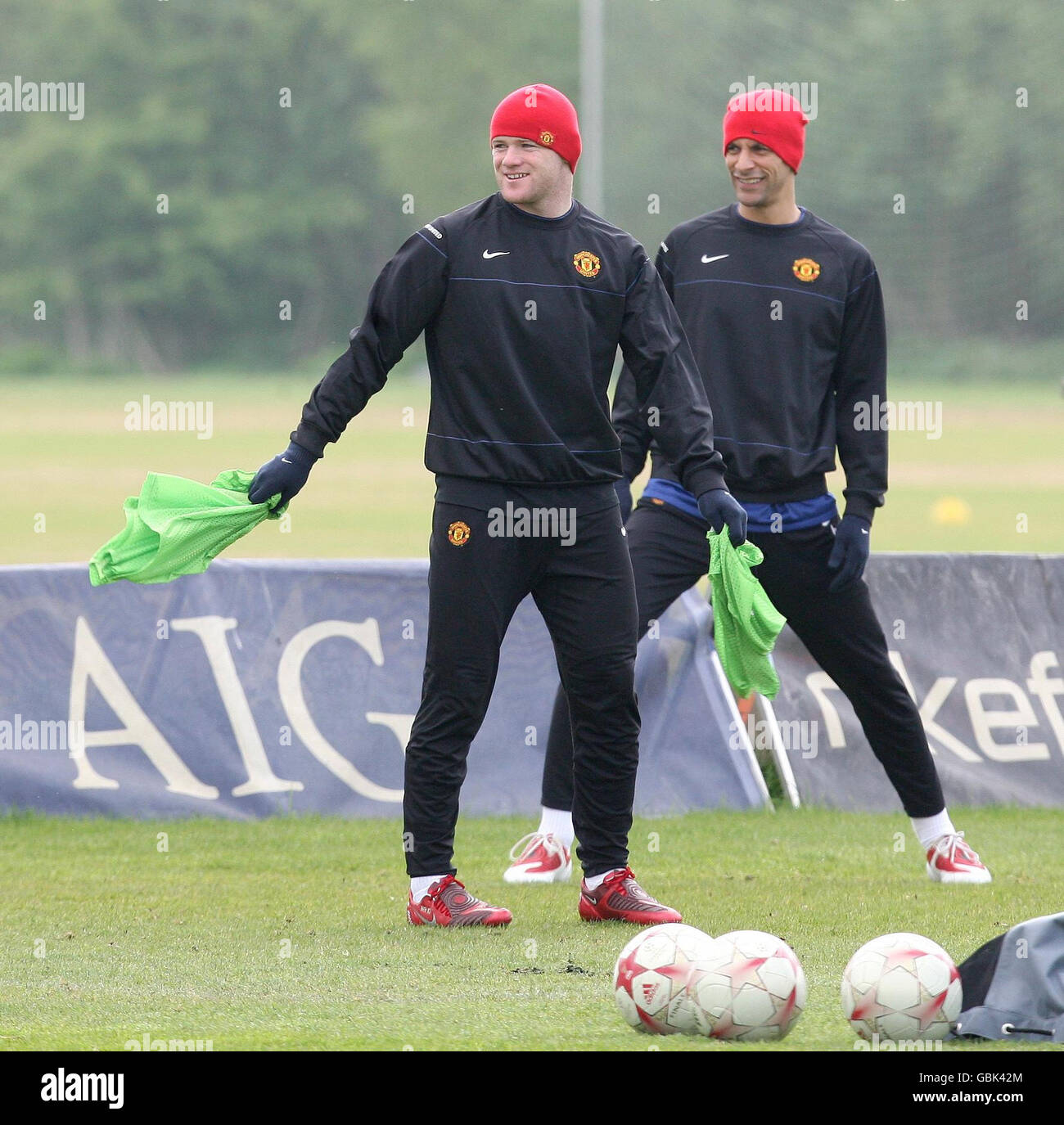 Soccer - Manchester United Training Session - Carrington Training ...