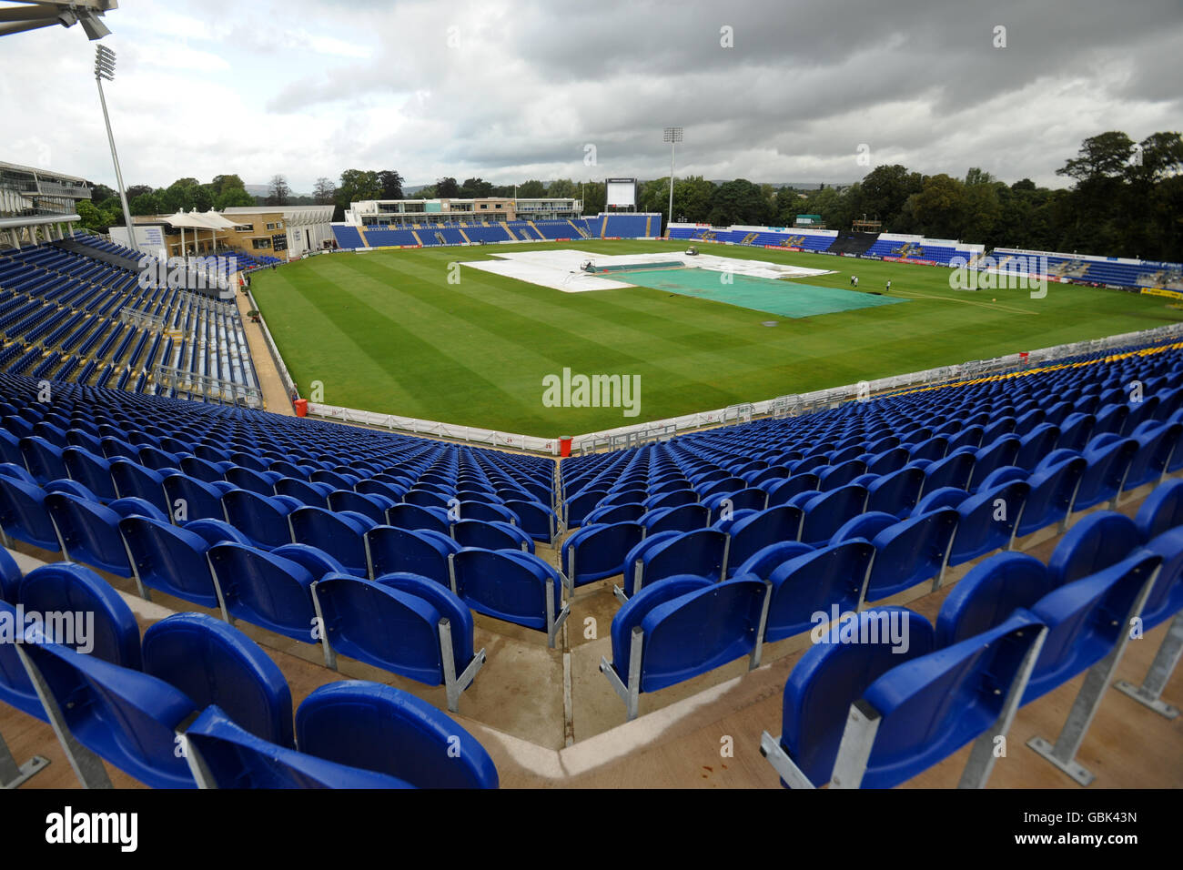 Cricket - England Press Conference - SWALEC Stadium. General view of ...