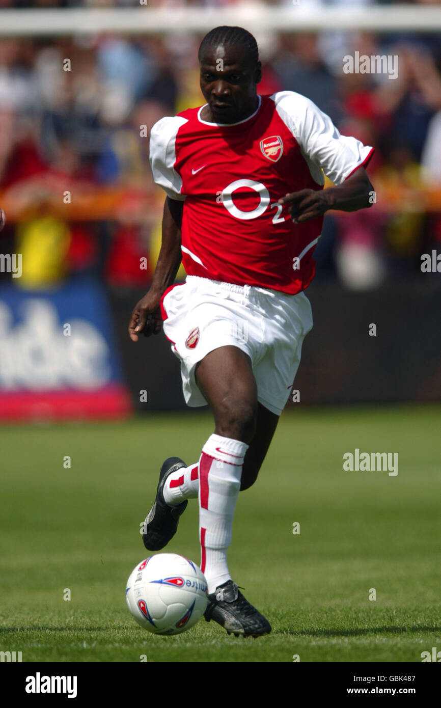 Soccer - Friendly - Barnet v Arsenal. Lauren, Arsenal Stock Photo - Alamy