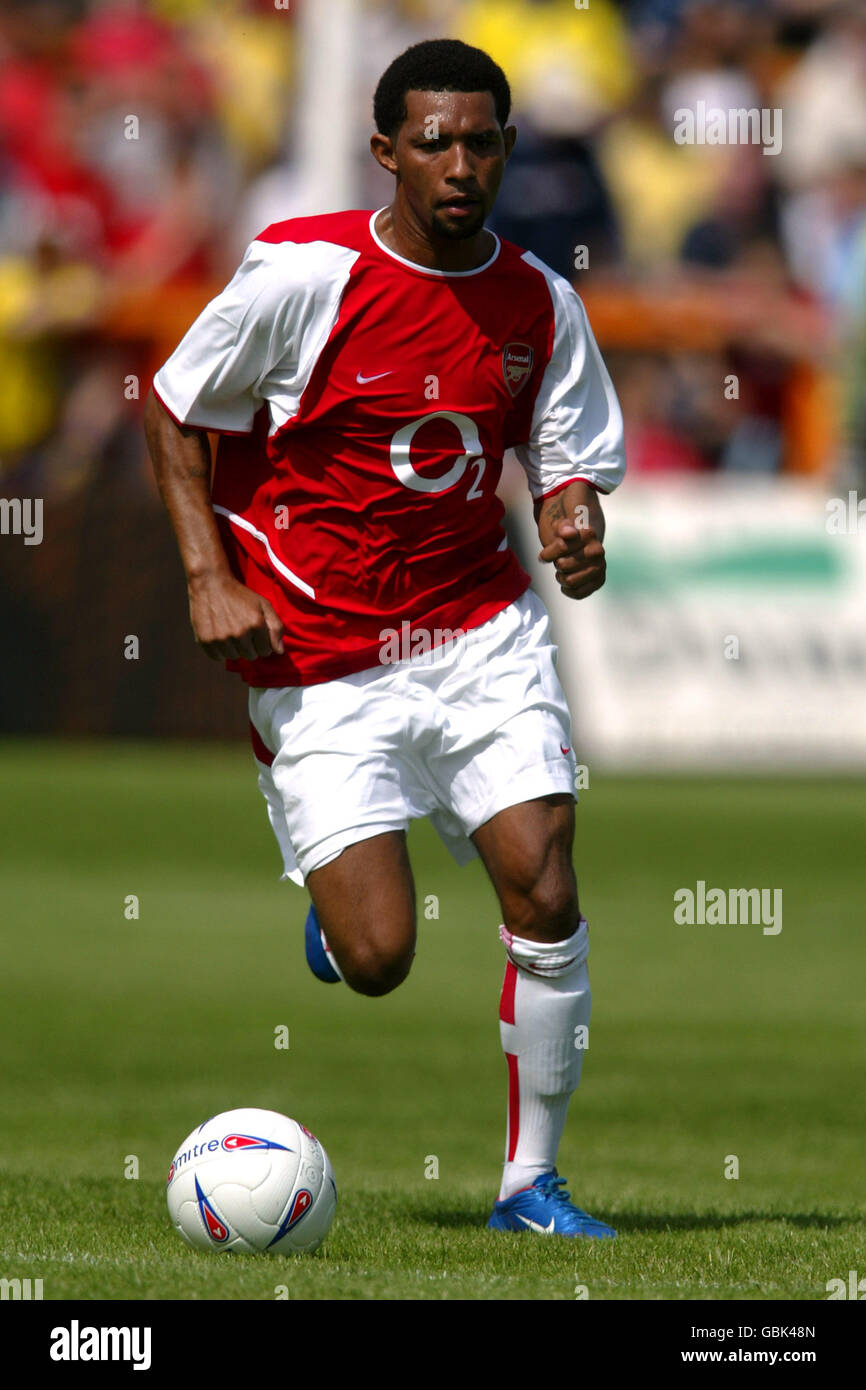 Soccer - Friendly - Barnet v Arsenal. Jermaine Pennant, Arsenal Stock ...