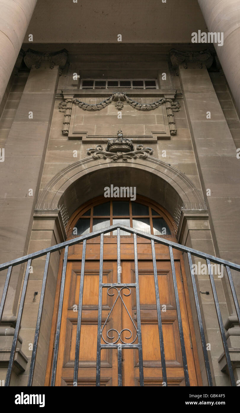 Entrance,Perth City Hall,Perth,Scotland,UK Stock Photo - Alamy