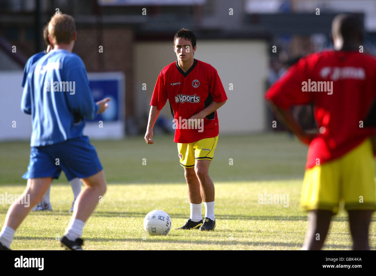 Soccer - Friendly - Welling United v Charlton Athletic. Neil McCafferty ...