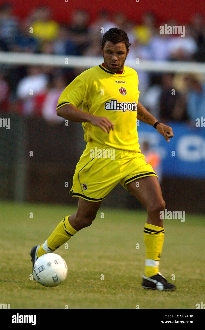 Soccer - Friendly - Welling United v Charlton Athletic. Mark Fish ...