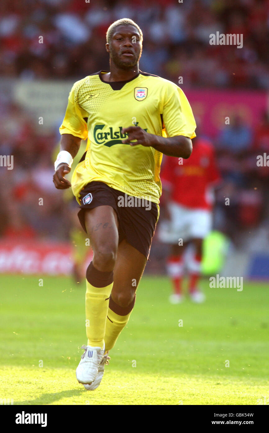 Soccer friendly wrexham v liverpool hi-res stock photography and images ...