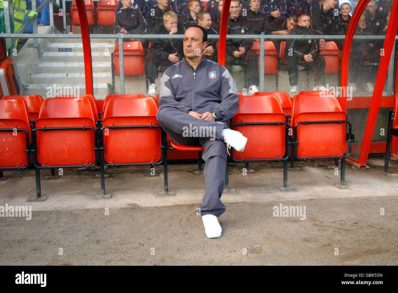 Soccer friendly wrexham v liverpool hi-res stock photography and images ...