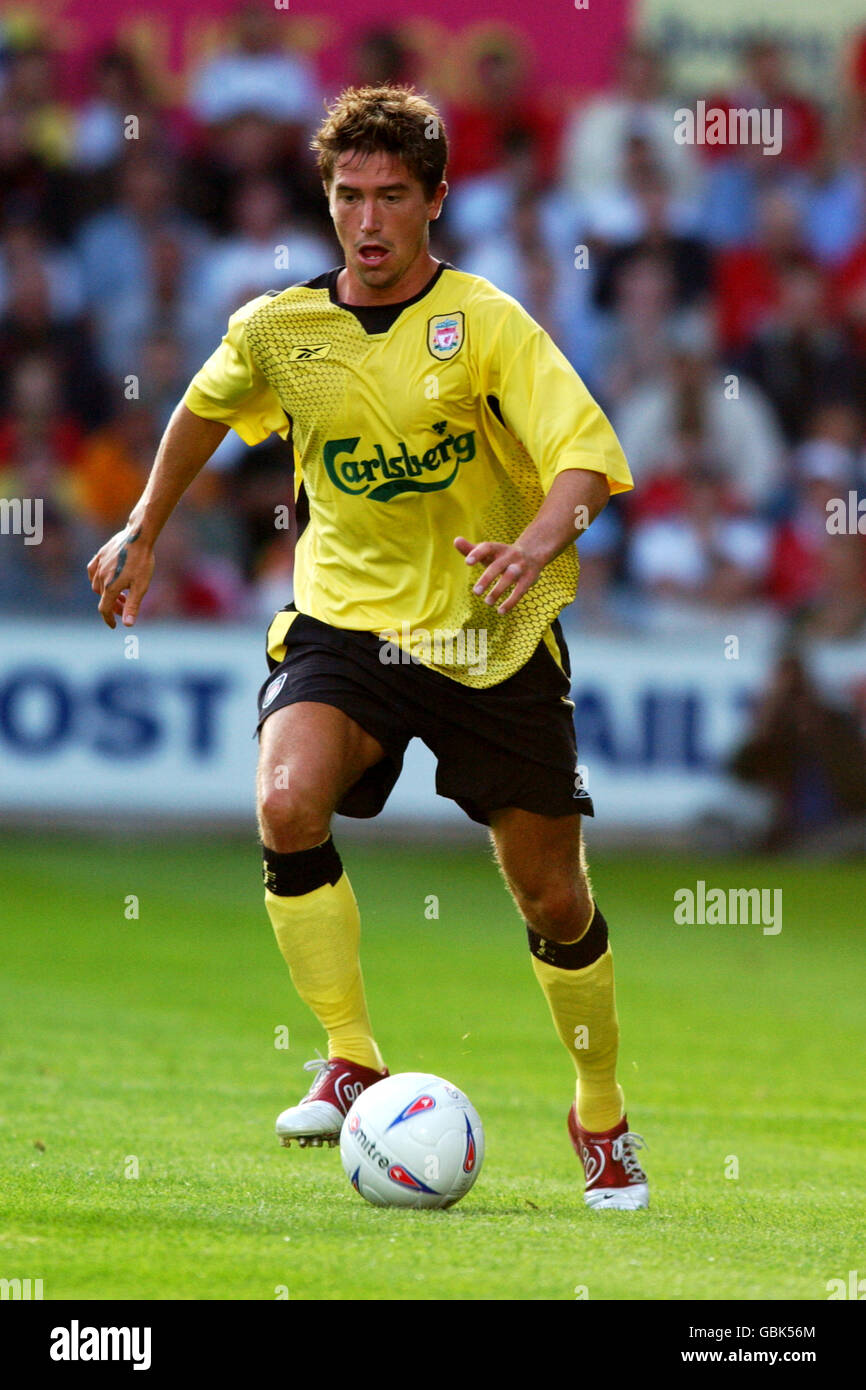 Soccer - Friendly - Wrexham v Liverpool Stock Photo - Alamy