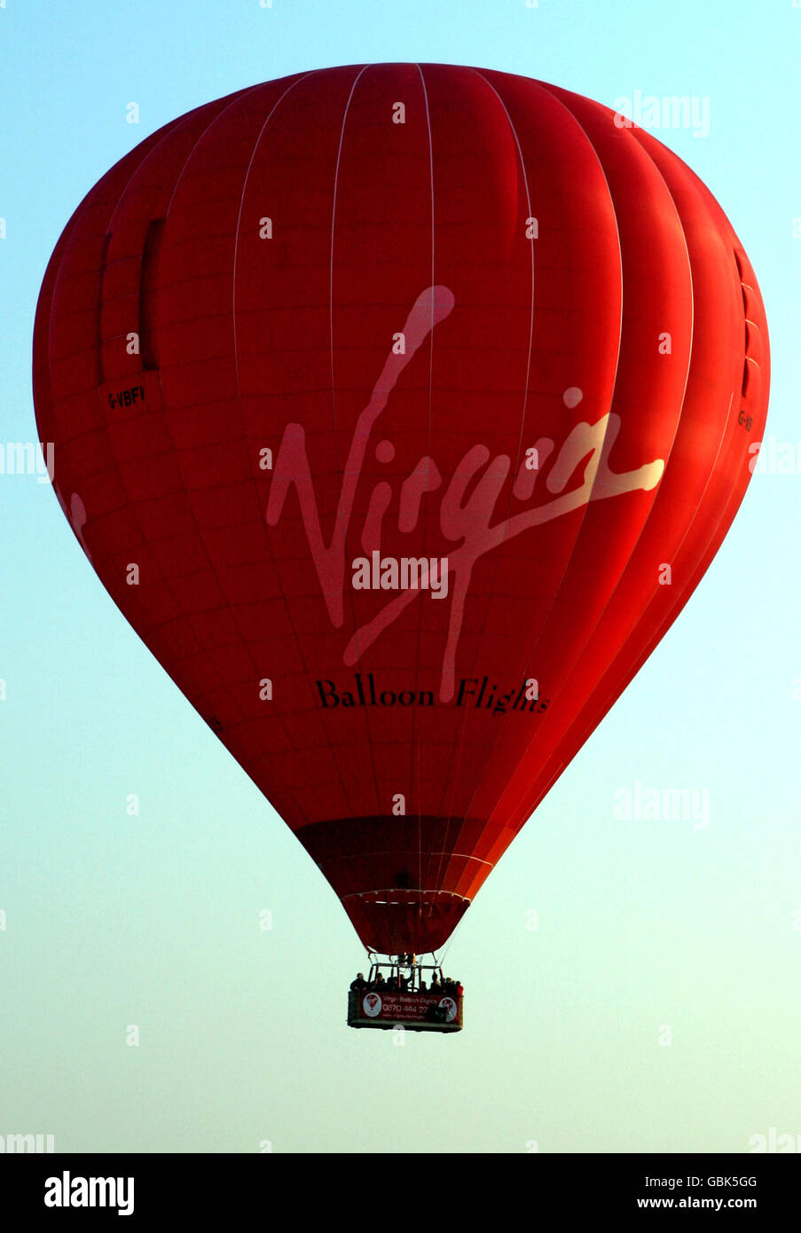Stock - Virgin Balloon Flights Stock Photo - Alamy