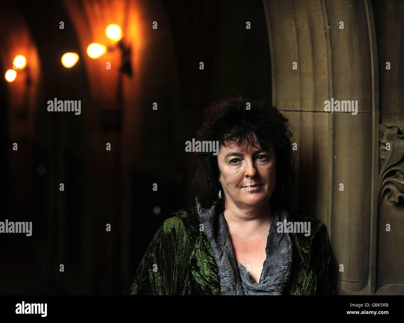 The new Poet Laureate Carol Ann Duffy at the John Rylands Library in ...