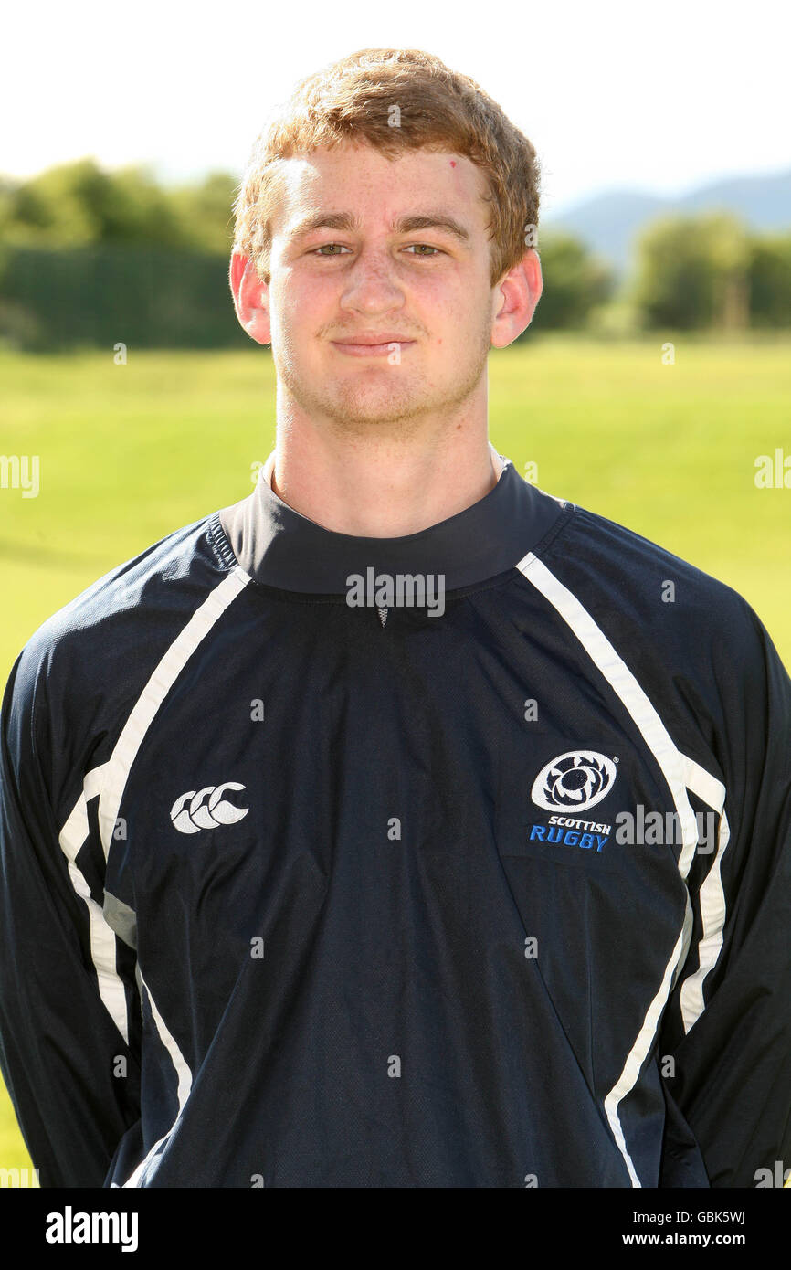 Rugby - Scotland Under 20 Photocall - Lasswade Rugby Club Stock Photo ...
