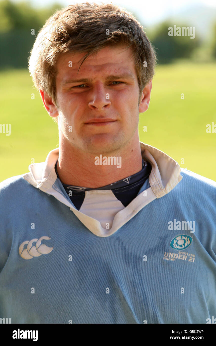Rugby - Scotland Under 20 Squad - Lasswade RFC Stock Photo - Alamy