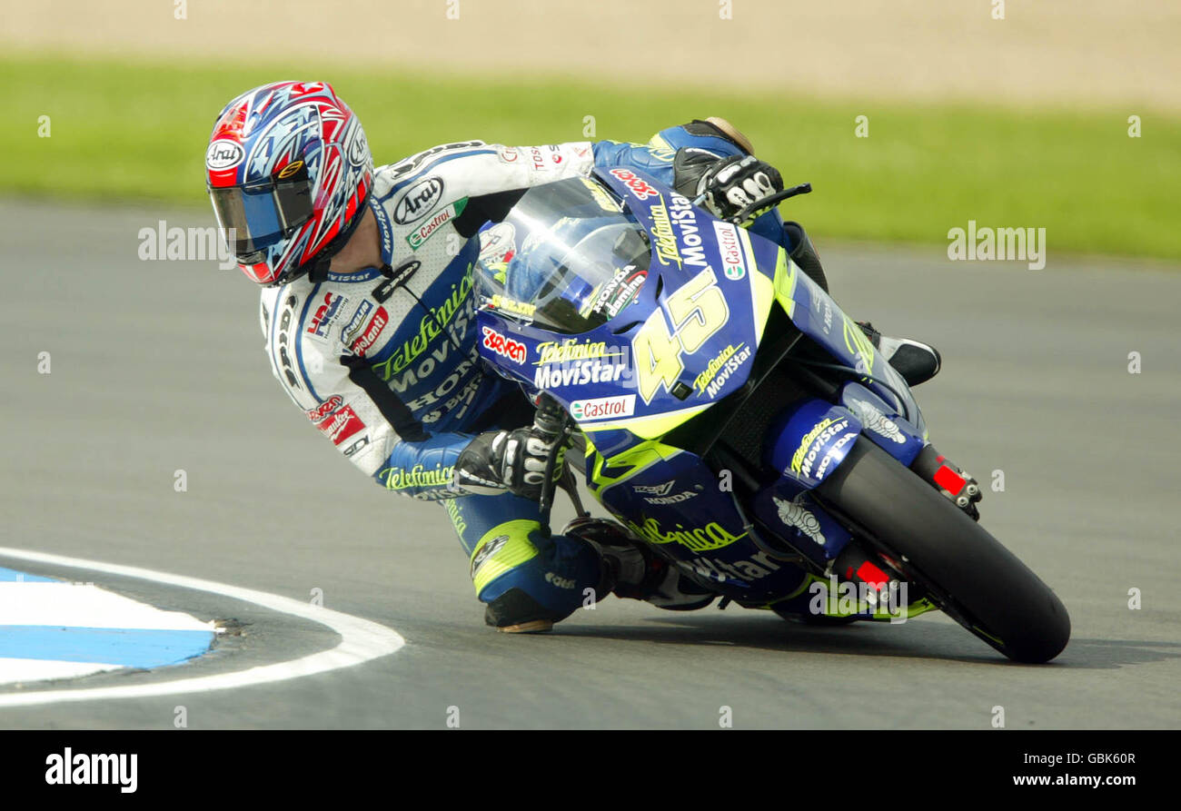 Motorcycling - British Grand Prix - Moto GP - Qualifying Stock Photo ...