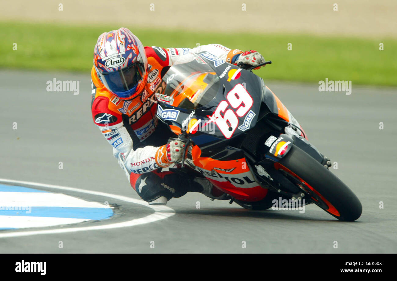 Motorcycling - British Grand Prix - Moto GP - Qualifying Stock Photo ...