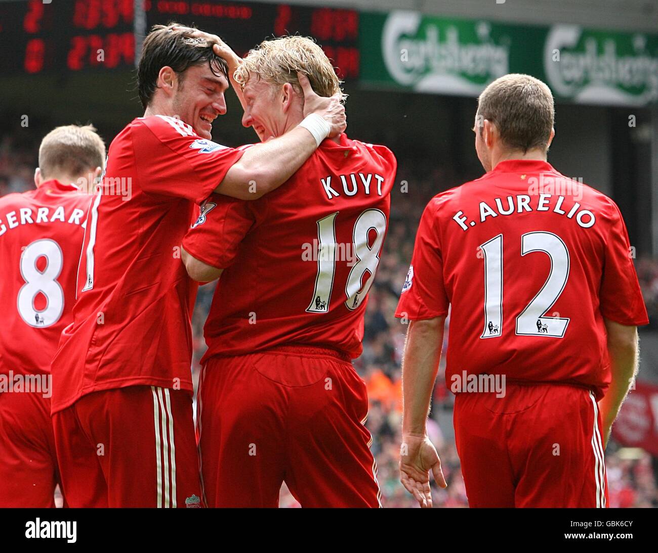 Liverpools albert riera hi-res stock photography and images - Alamy