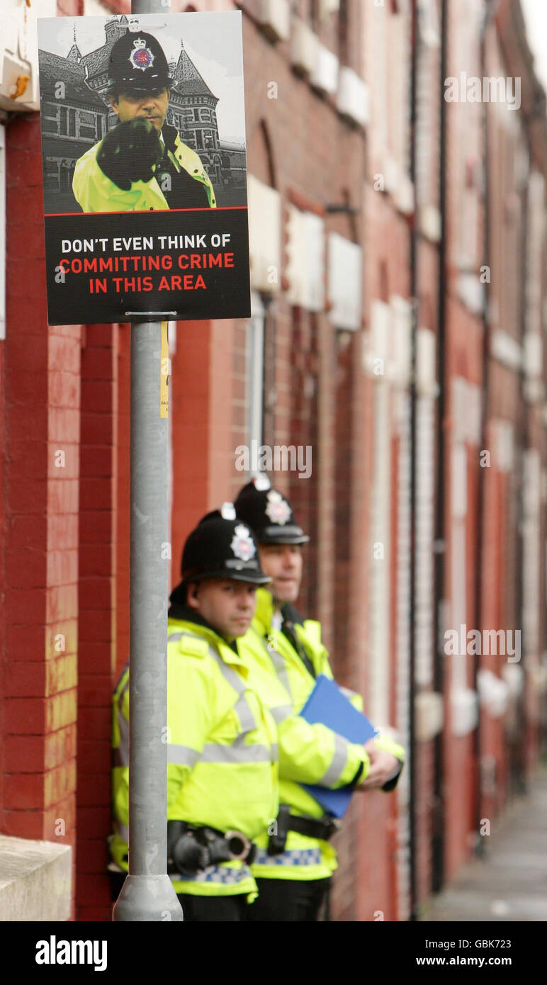 North West terror raids Stock Photo - Alamy
