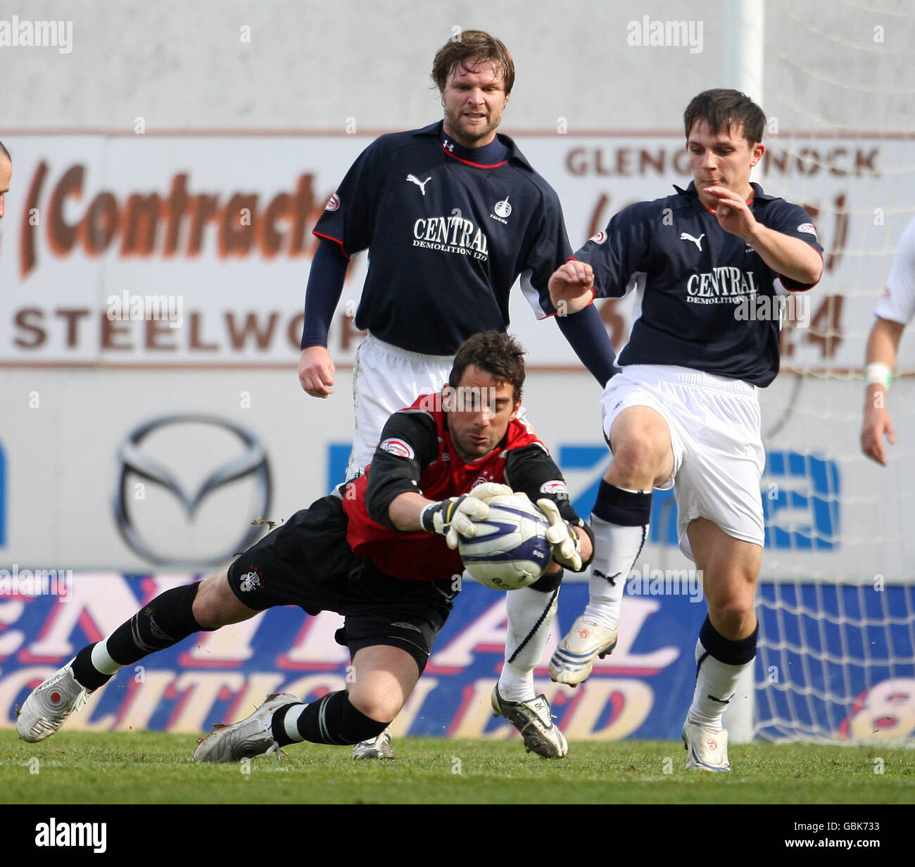 Soccer - Clydesdale Bank Scottish Premier League - Falkirk v Rangers ...