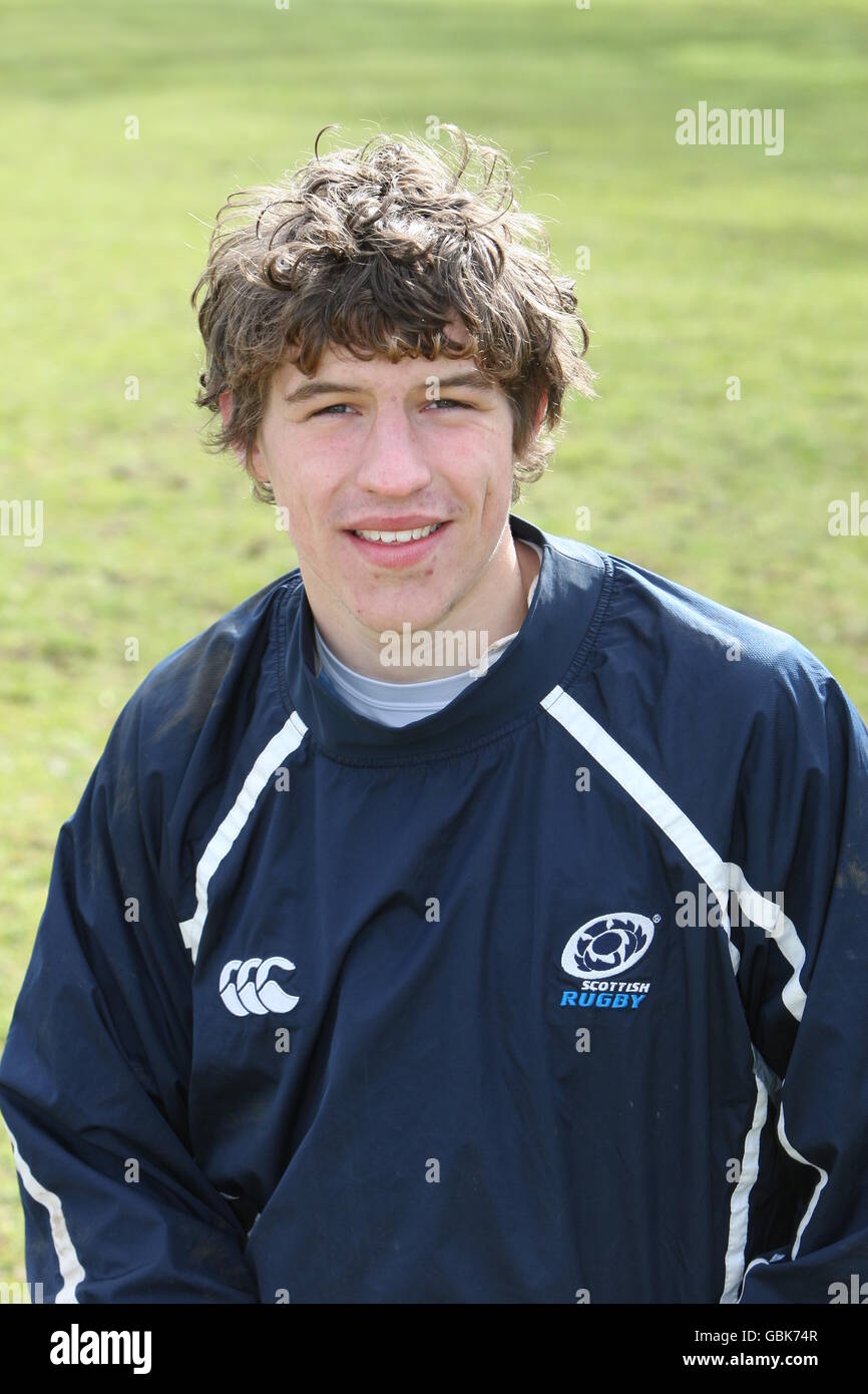 Rugby Union - Scotland U17 Squad - Merchiston Castle School Stock Photo ...