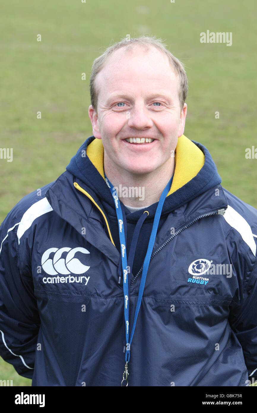 Rugby Union - Scotland U17 Squad - Merchiston Castle School Stock Photo ...