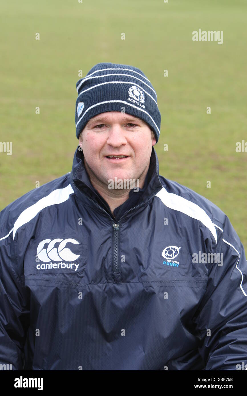 Rugby Union - Scotland U17 Squad - Merchiston Castle School Stock Photo ...