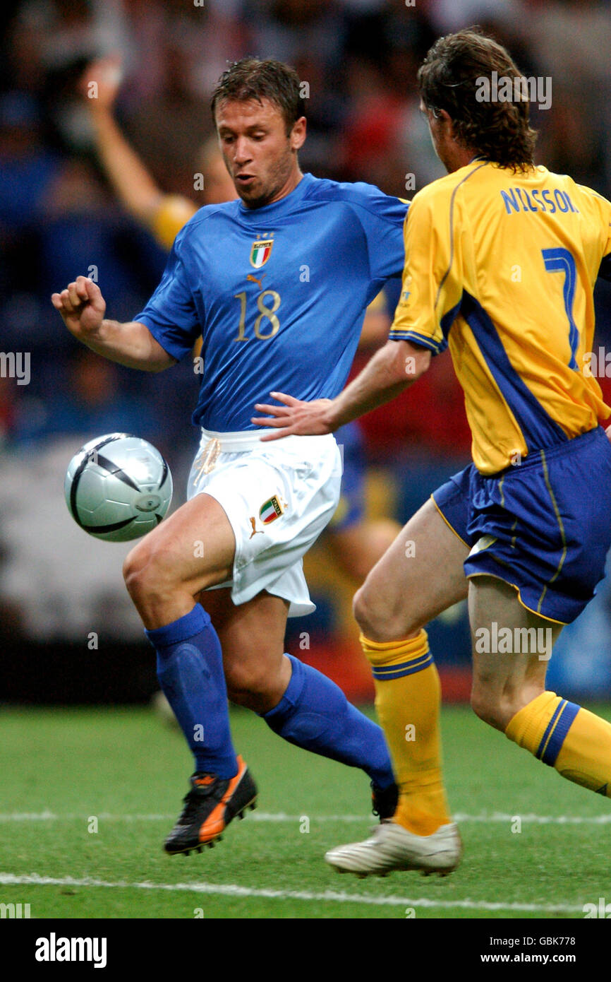 Soccer - UEFA European Championship 2004 - Group C - Italy v Sweden ...