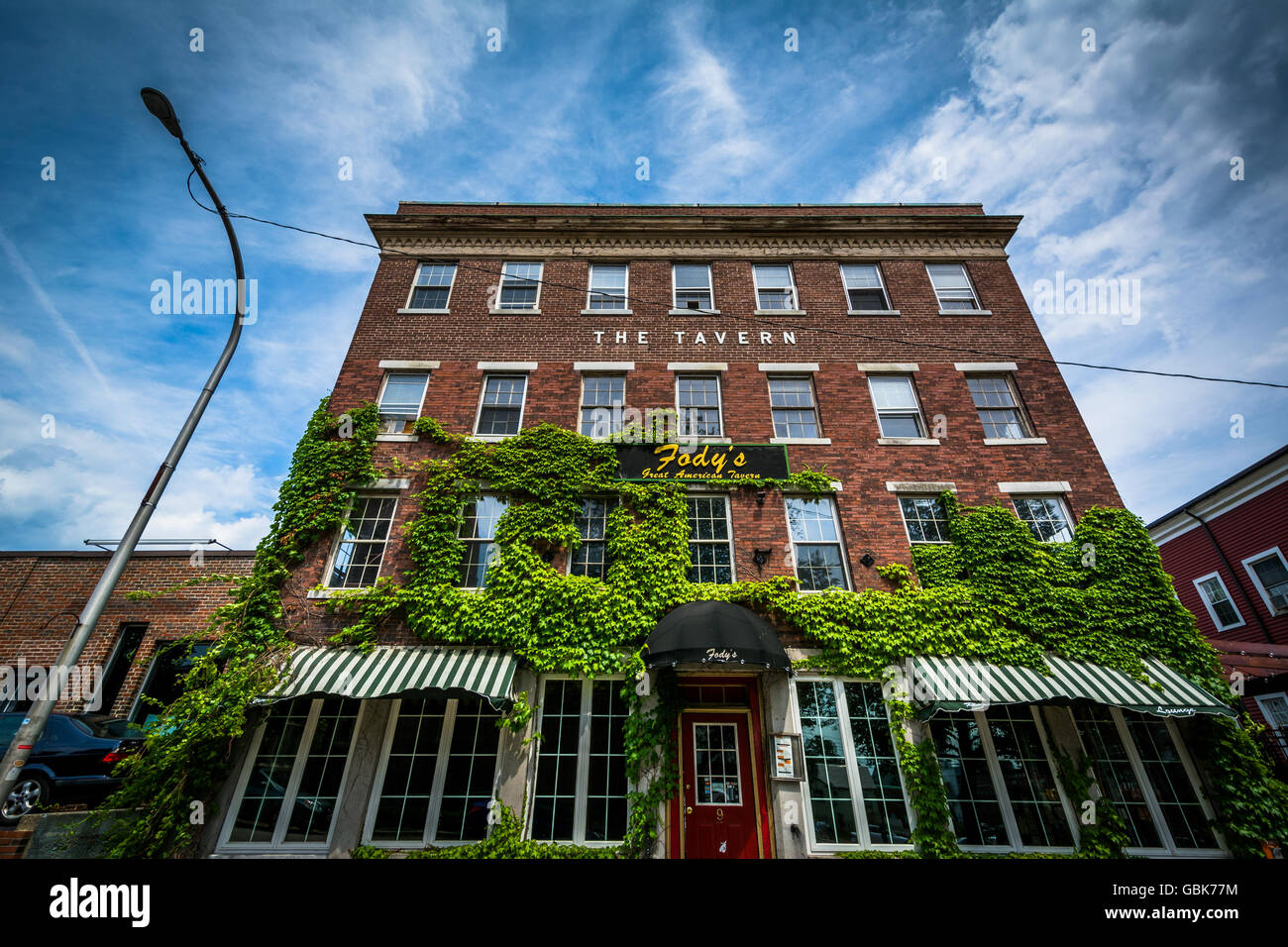 Old brick building in downtown Nashua, New Hampshire Stock Photo - Alamy