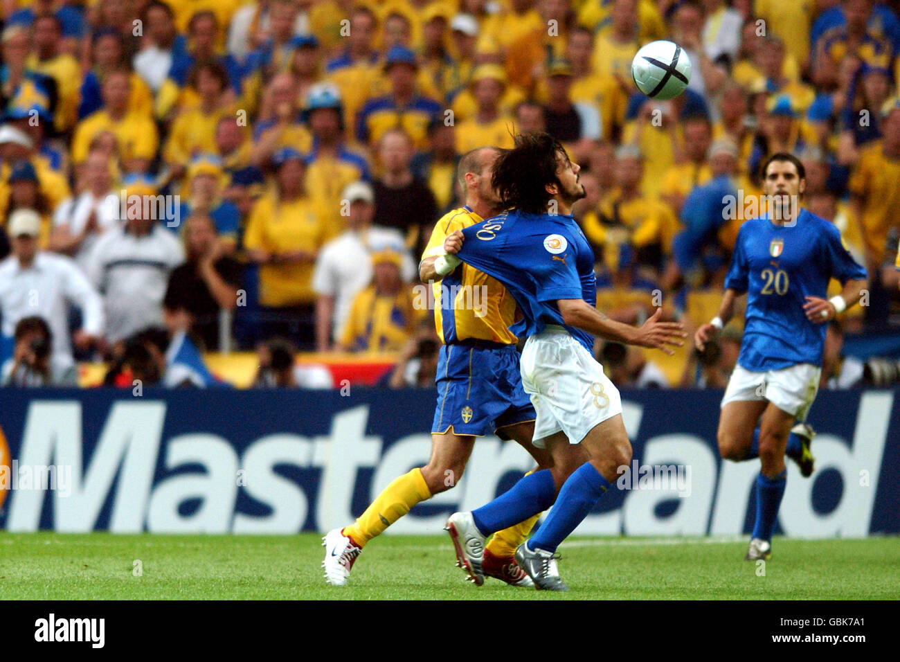 Football euro 2004 mastercard board hi-res stock photography and images ...