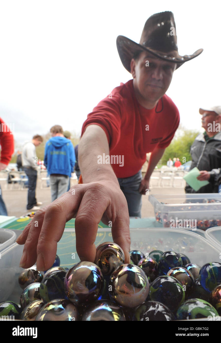 World Marbles Championships Stock Photo - Alamy