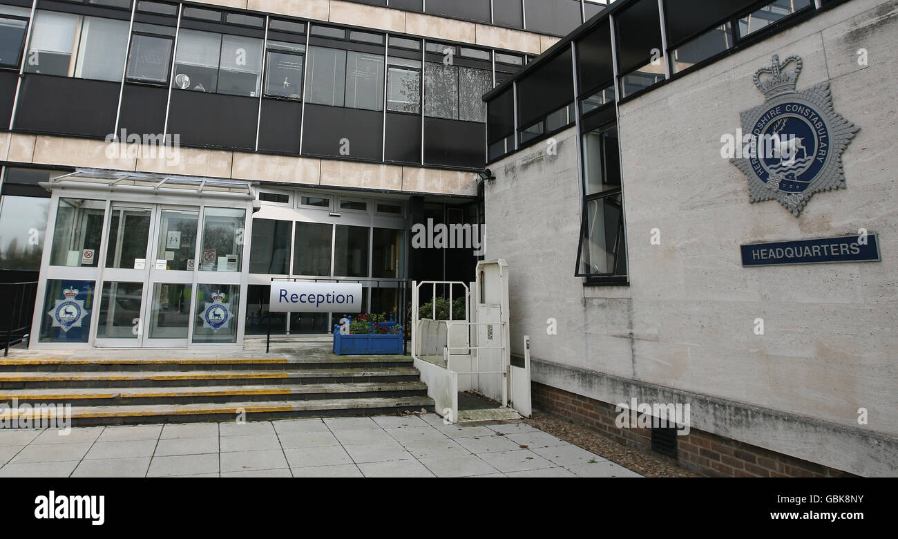 Hertfordshire Police headquarters Stock Photo - Alamy