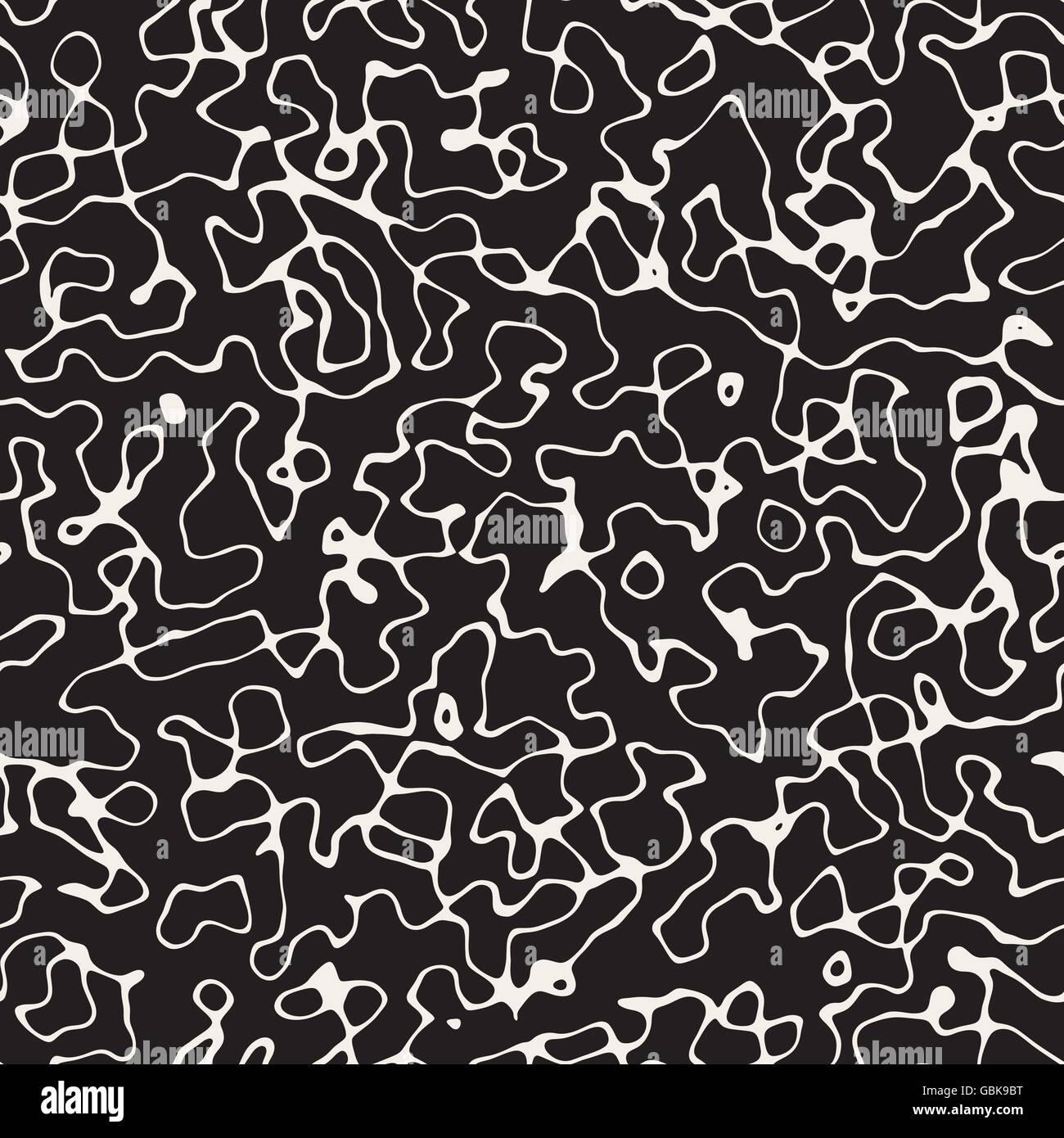 Vector Seamless Wavy Lines Noise Memphis Style Texture Stock Vector ...