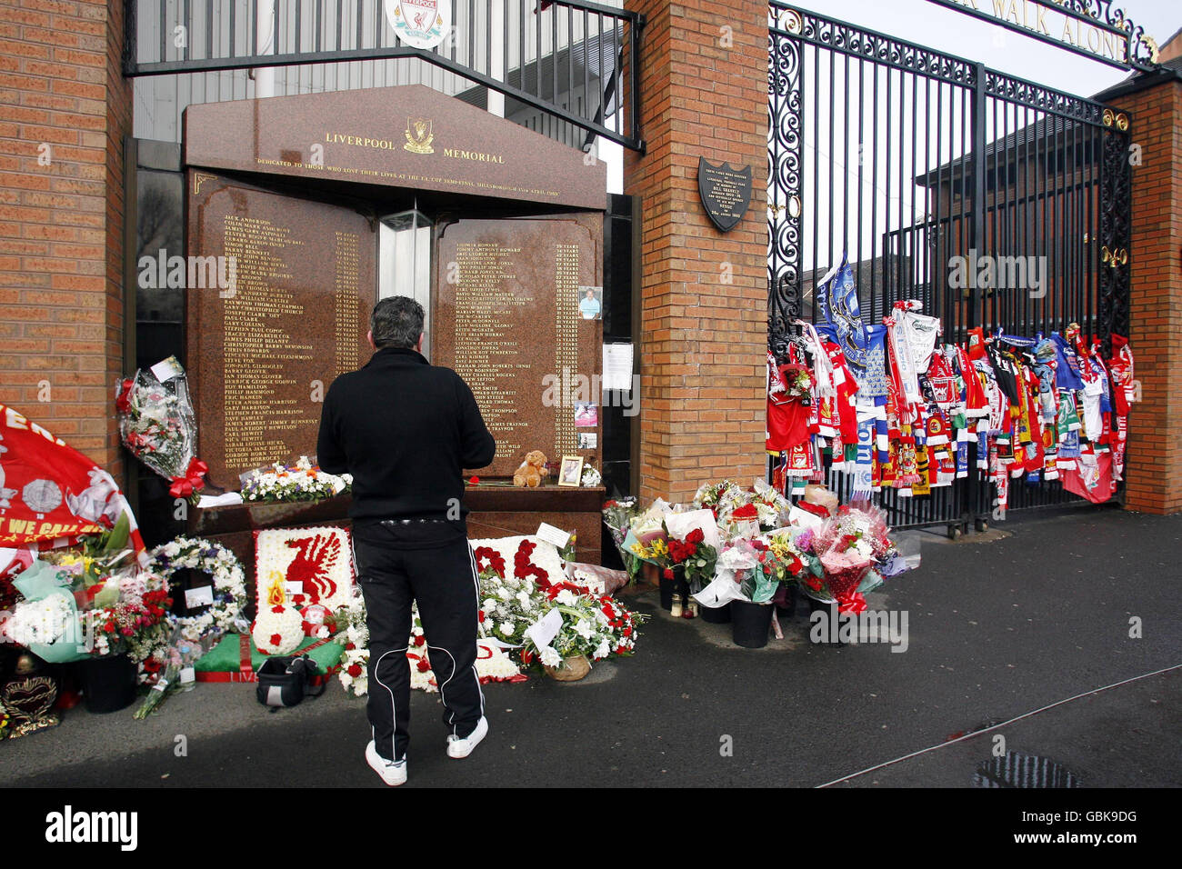 20th anniversary of Hillsborough disaster Stock Photo - Alamy