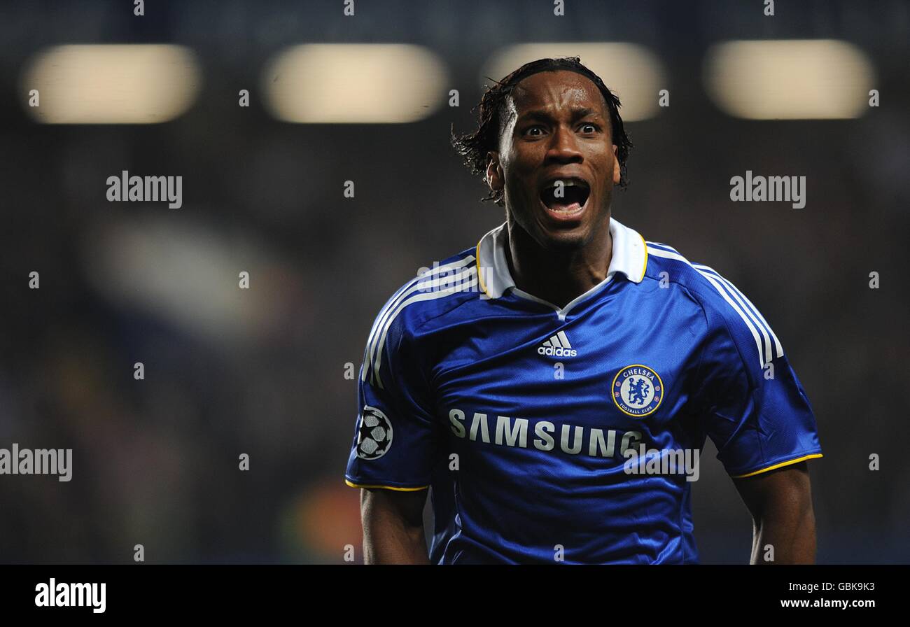 Didier Drogba Champions League Final High Resolution Stock Photography ...