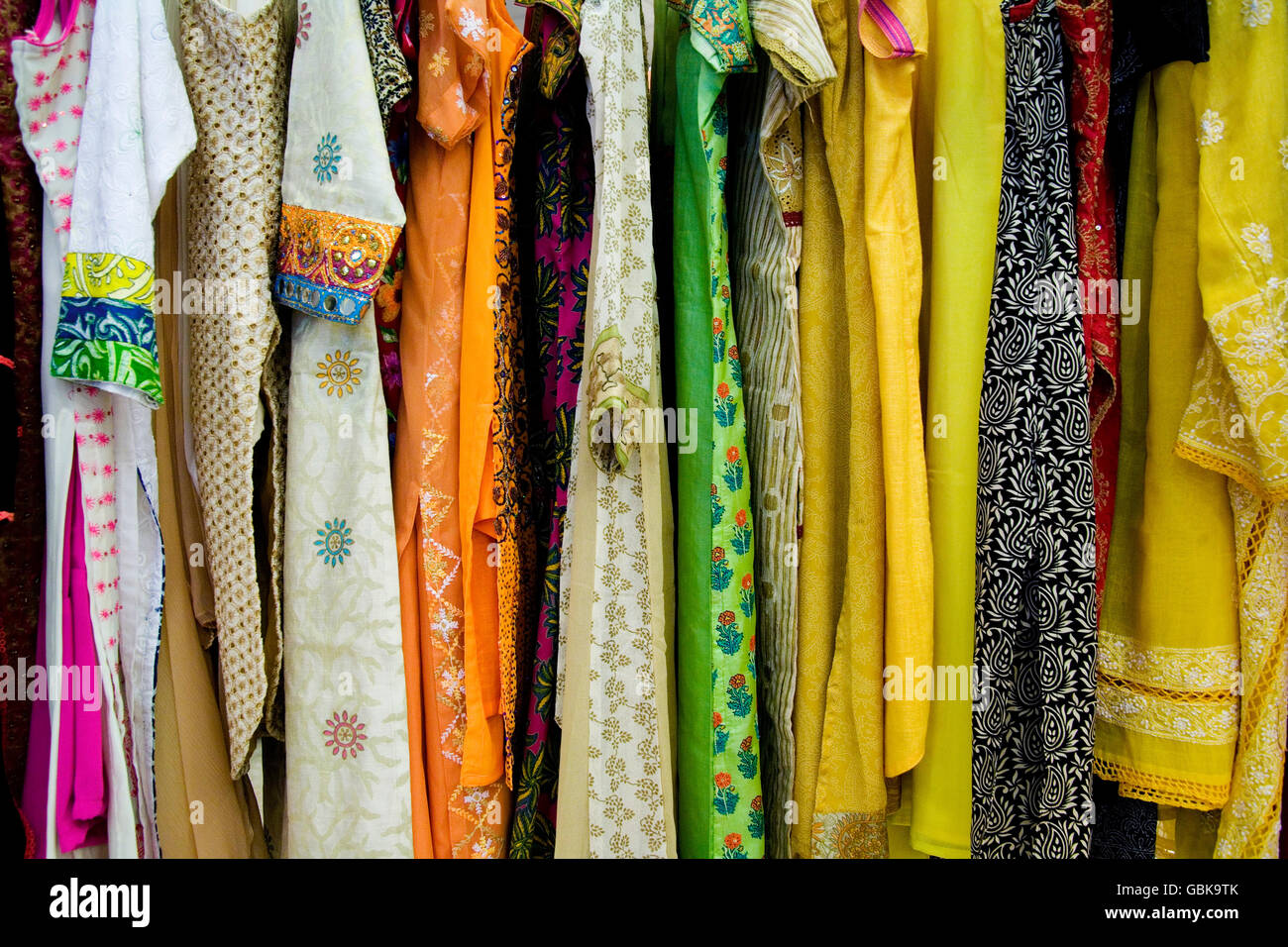 Colourful Indian dresses Stock Photo - Alamy