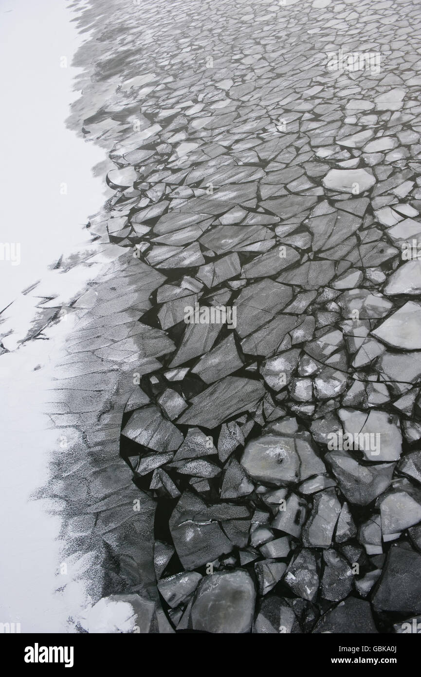 Ice sheets, Sweden, Europe Stock Photo - Alamy