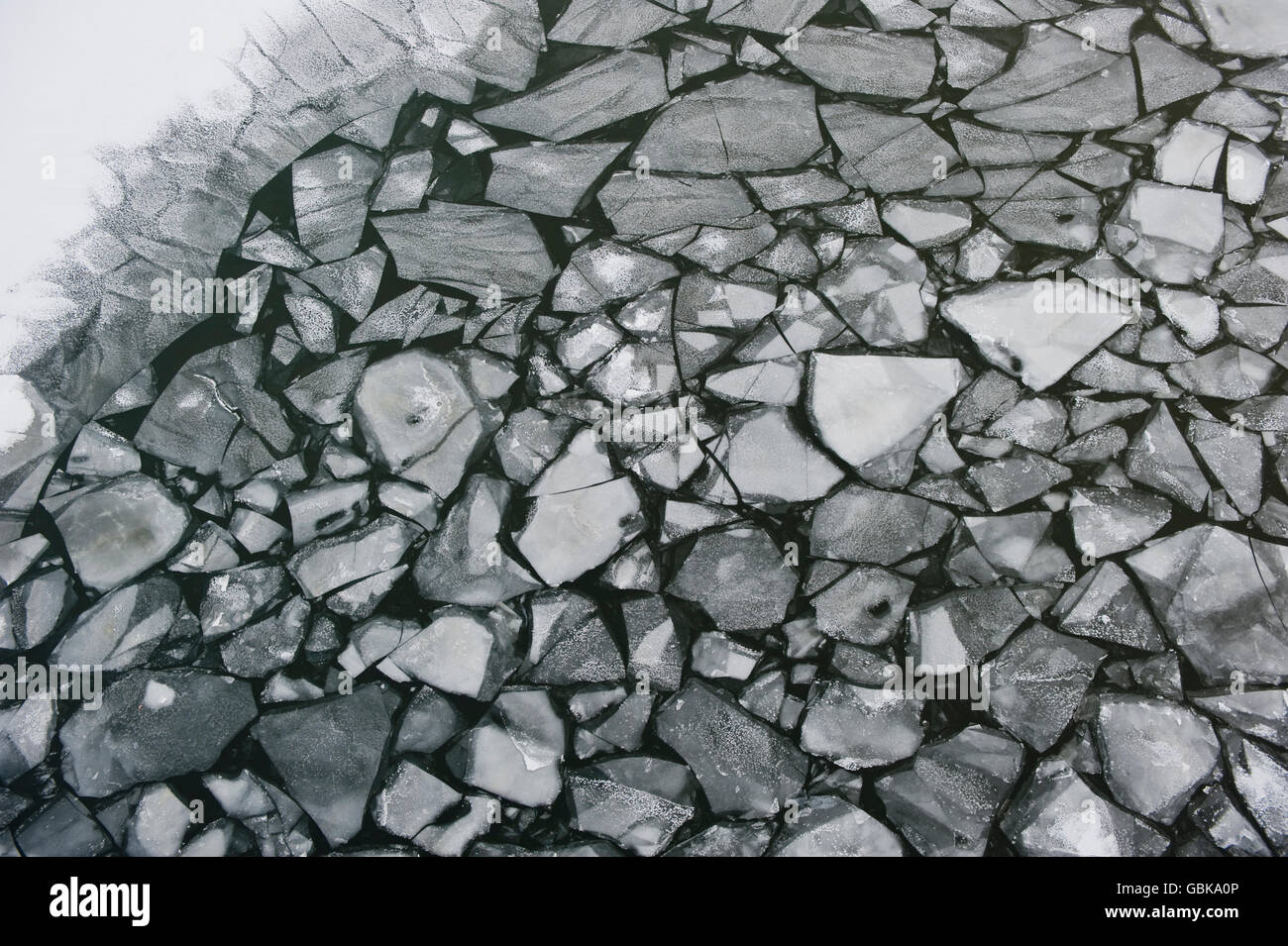 Ice sheets, Sweden, Europe Stock Photo - Alamy