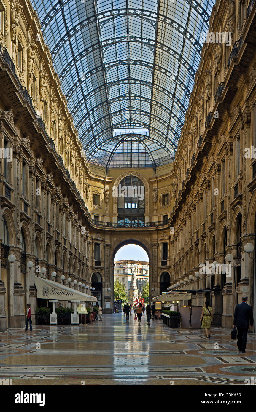 Galleria Vittorio Emanuele II, Milan, Italy, Europe Stock Photo - Alamy