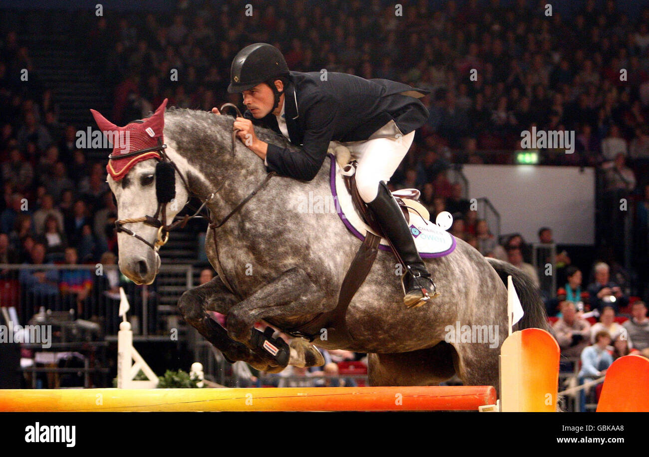 Equestrian - British Open Show Jumping Championships - LG Arena Stock ...