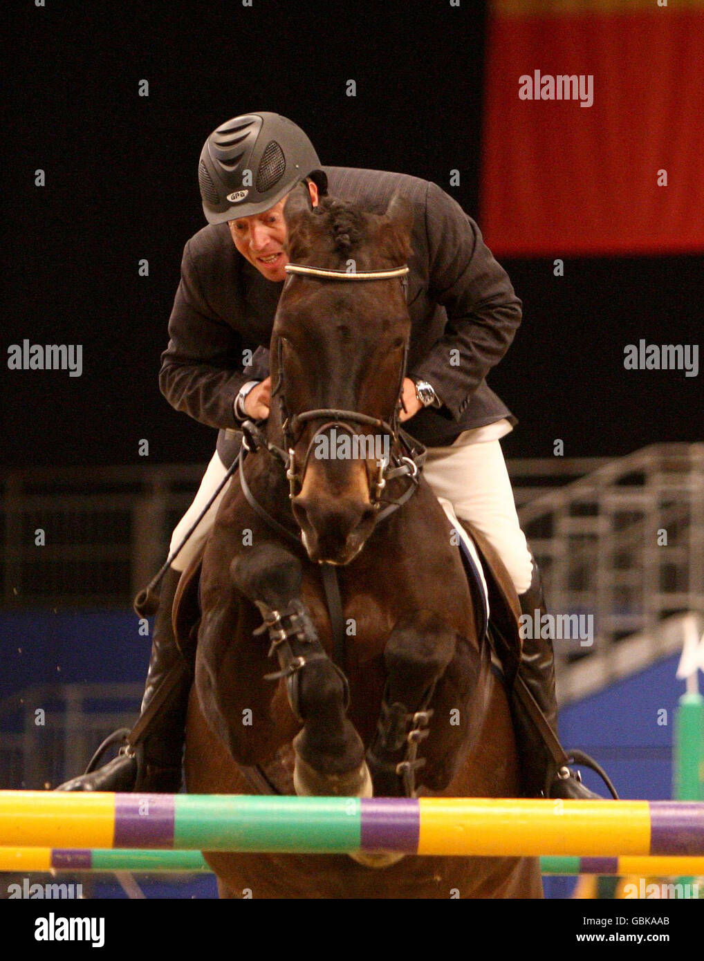 Equestrian - British Open Show Jumping Championships - LG Arena Stock ...