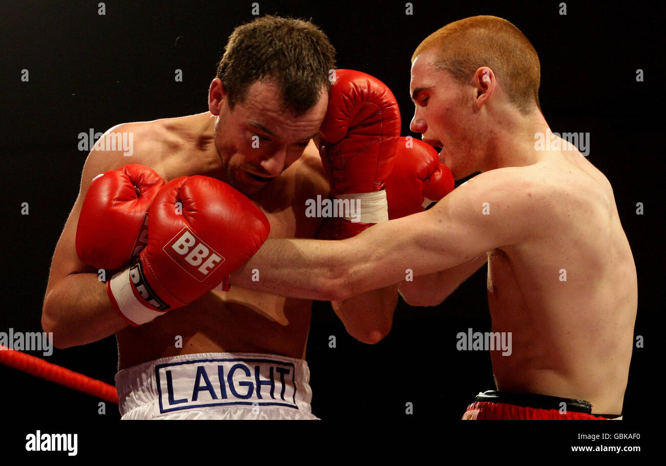 Boxing - Light-middleweight - Nick Quigley v Kristian Laight - Indoor ...