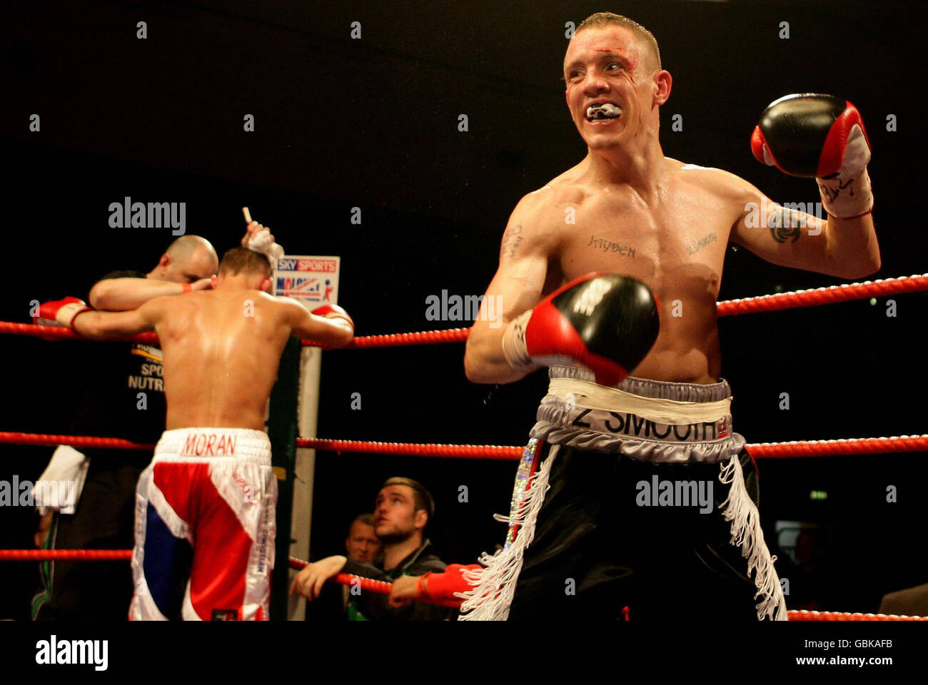 Boxing - Super-bantamweight - British Title - Jason Booth v Mark Moran ...