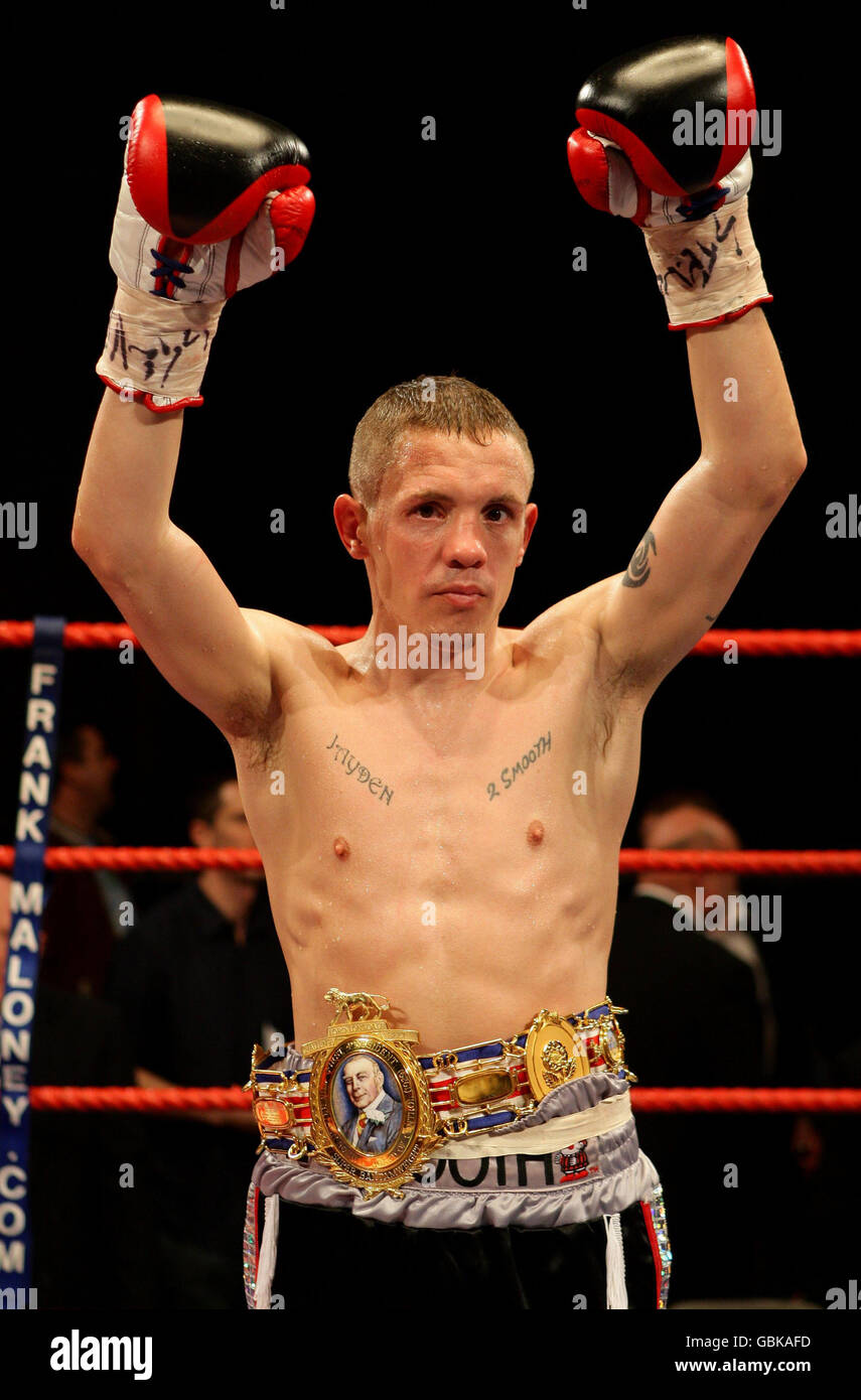 Boxing - Super-bantamweight - British Title - Jason Booth v Mark Moran ...