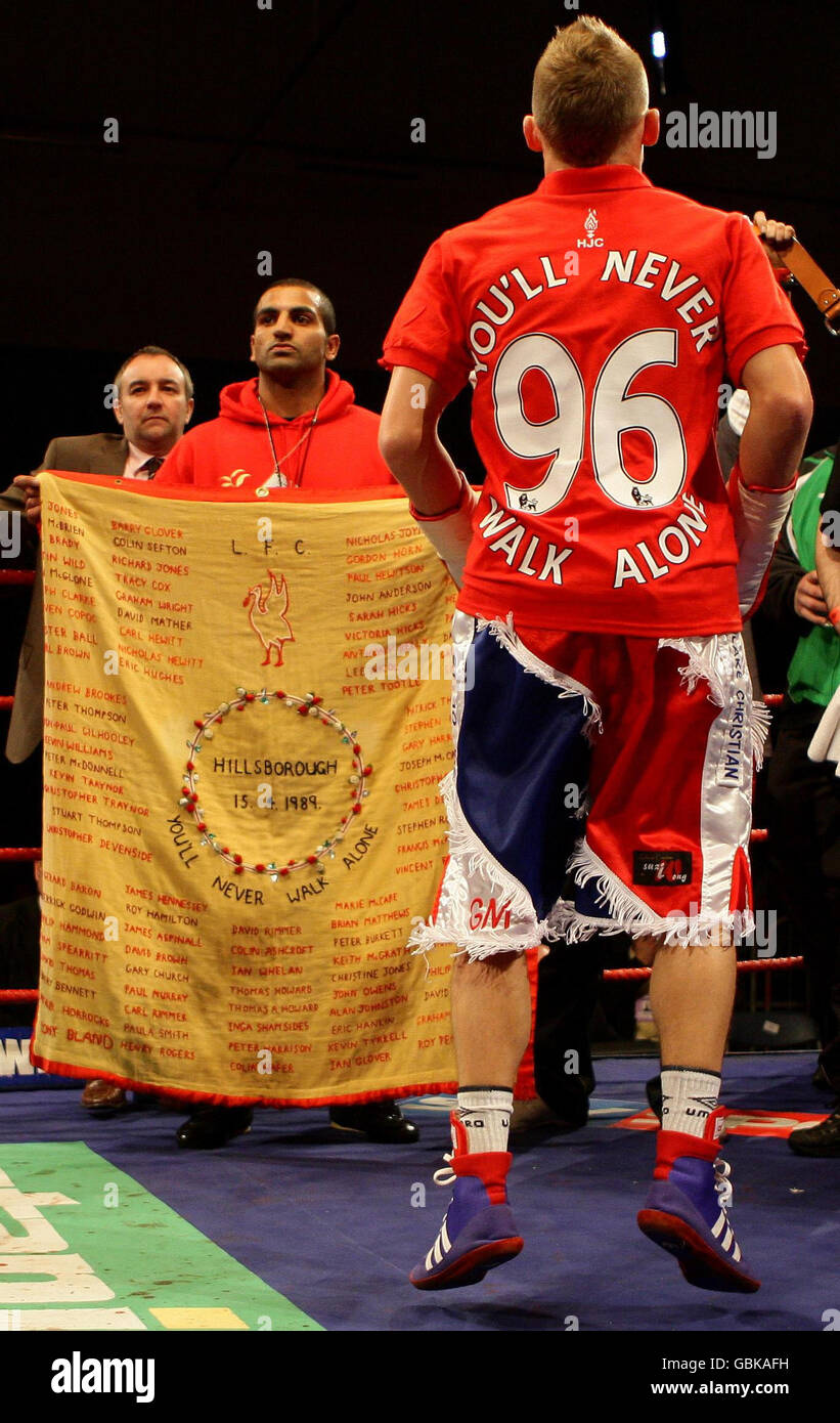 Boxing - Super-bantamweight - British Title - Jason Booth v Mark Moran ...