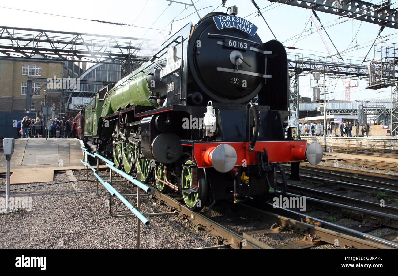 The Peppercorn class A1 60163 Tornado, the first new steam locomotive ...