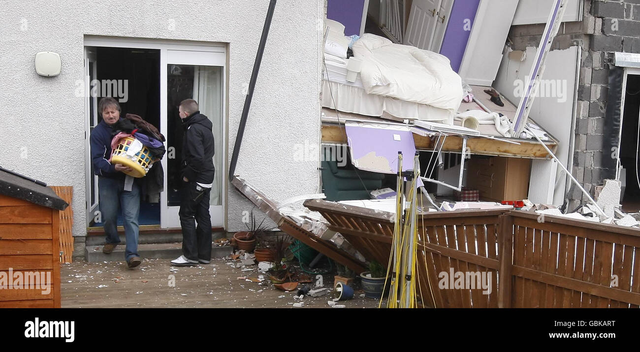 Gas explosion scotland hi-res stock photography and images - Alamy