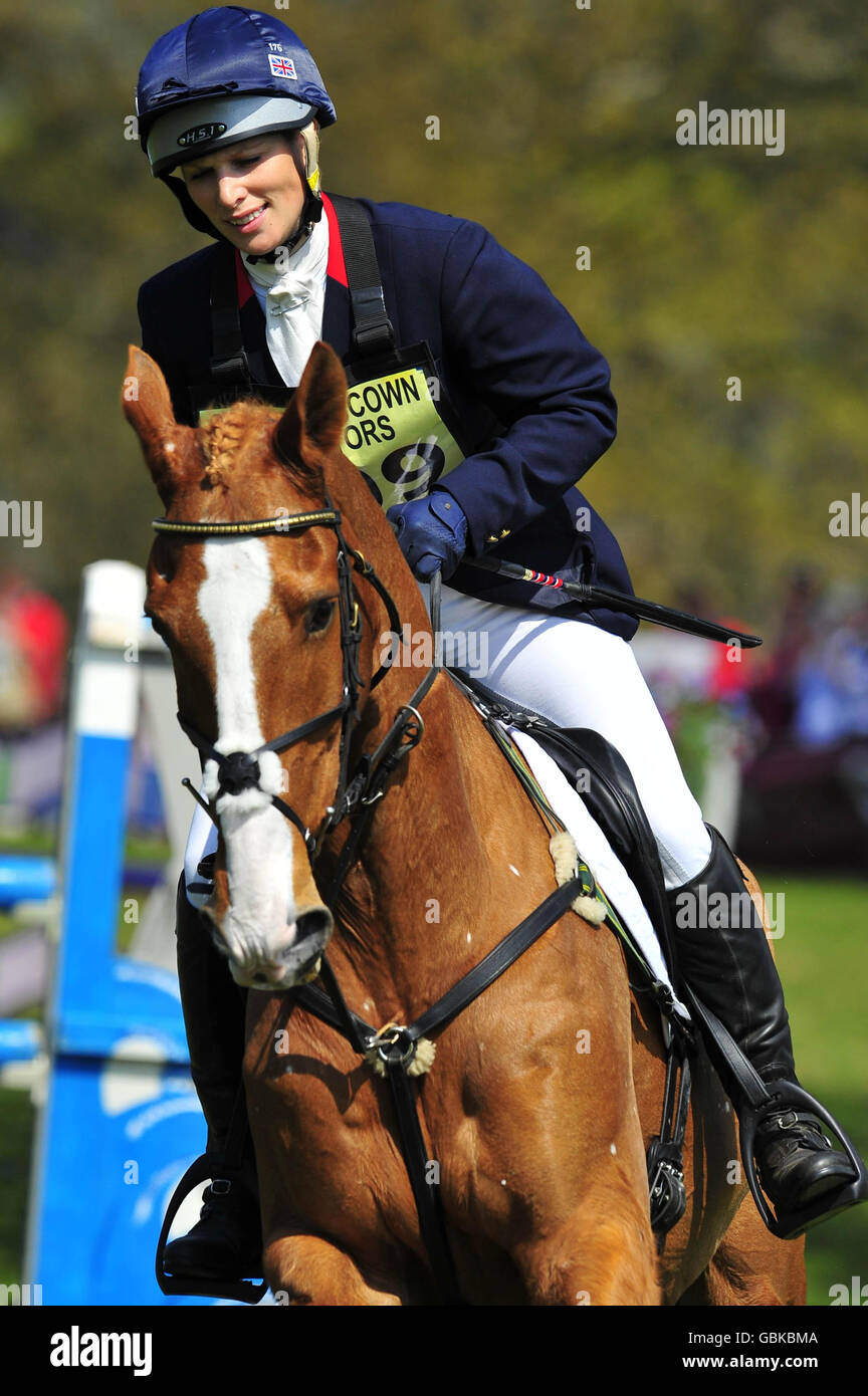 Powderham Castle Horse Trials Stock Photo - Alamy