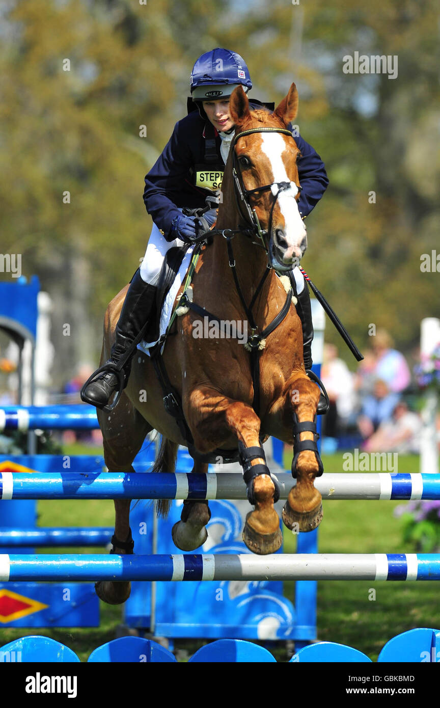 Powderham Castle Horse Trials Stock Photo - Alamy