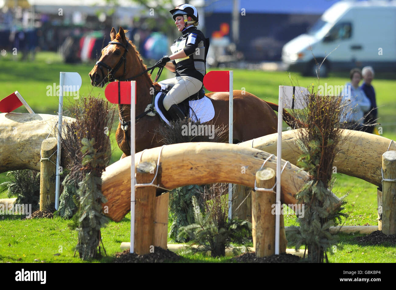 Powderham castle horse trials hi-res stock photography and images - Alamy