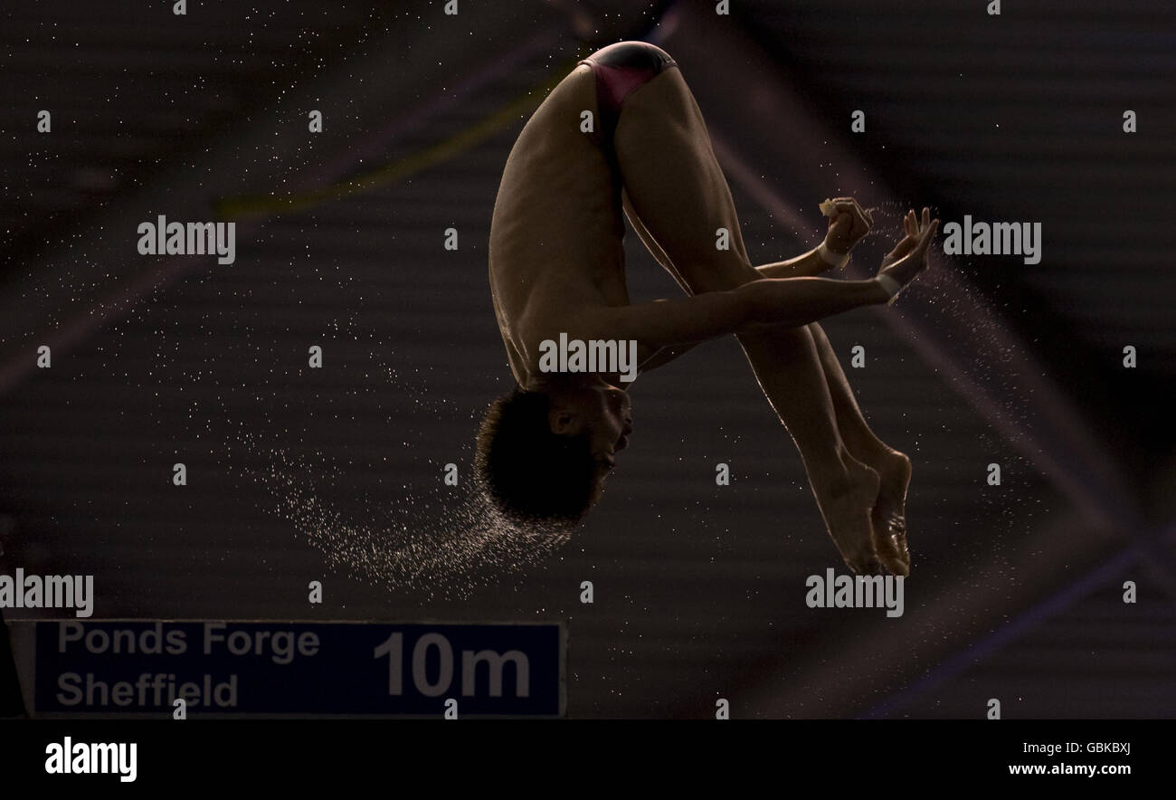 Somersault in water hi-res stock photography and images - Alamy