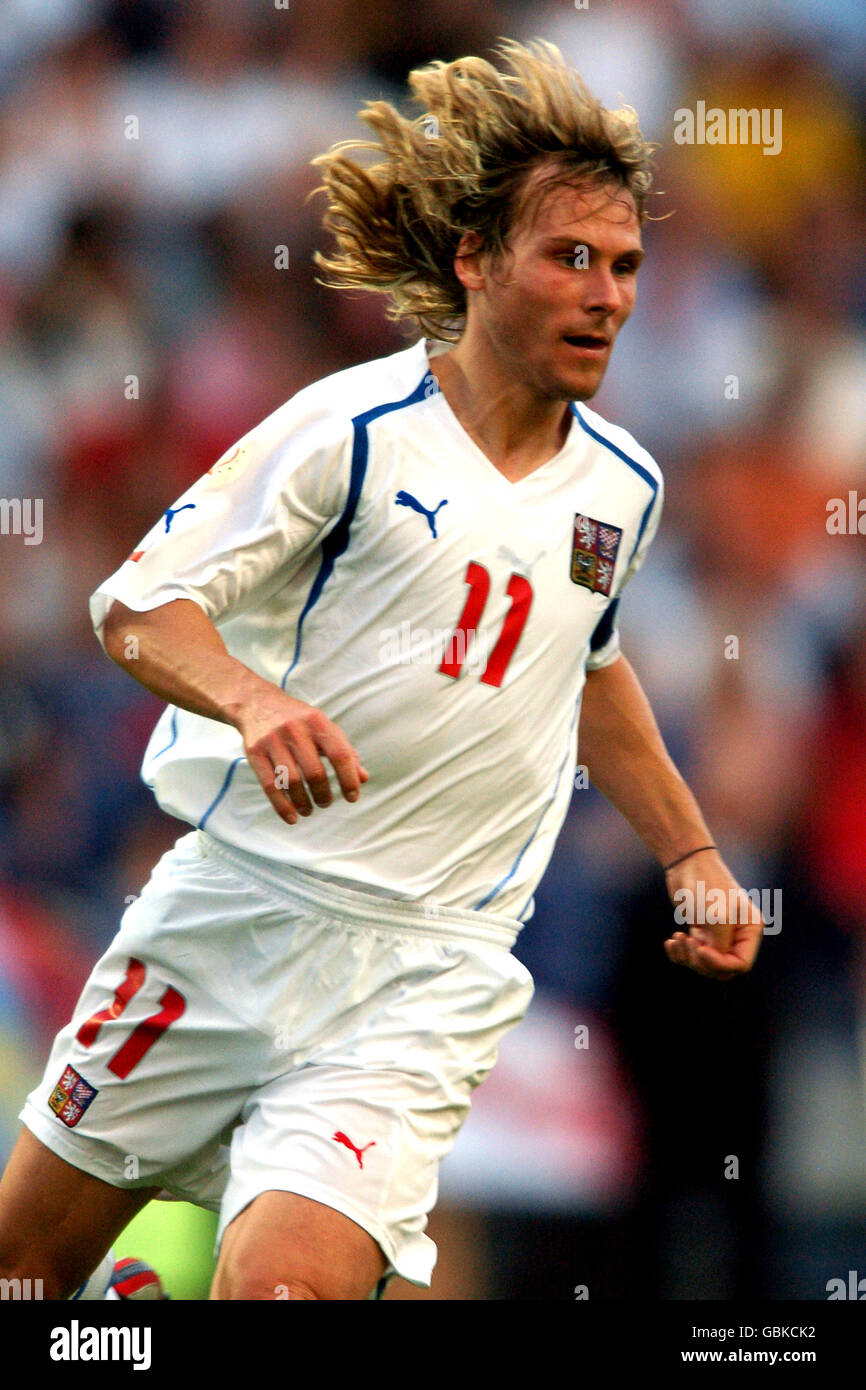 Soccer uefa european championship 2004 quarter finals czech republic ...